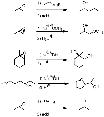 Reaction of epoxides with nucleophiles under basic conditions – Master ...