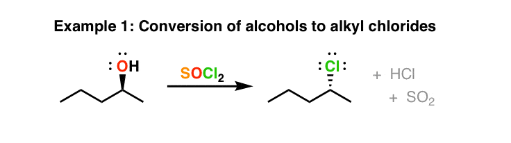 Reagent Friday: Thionyl Chloride (SOCl2) – Master Organic Chemistry