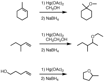 Oxymercuration of Alkenes to form Ethers using Hg(OAc)2 – Master ...