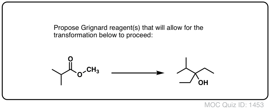 Grignard Practice Problems – Master Organic Chemistry