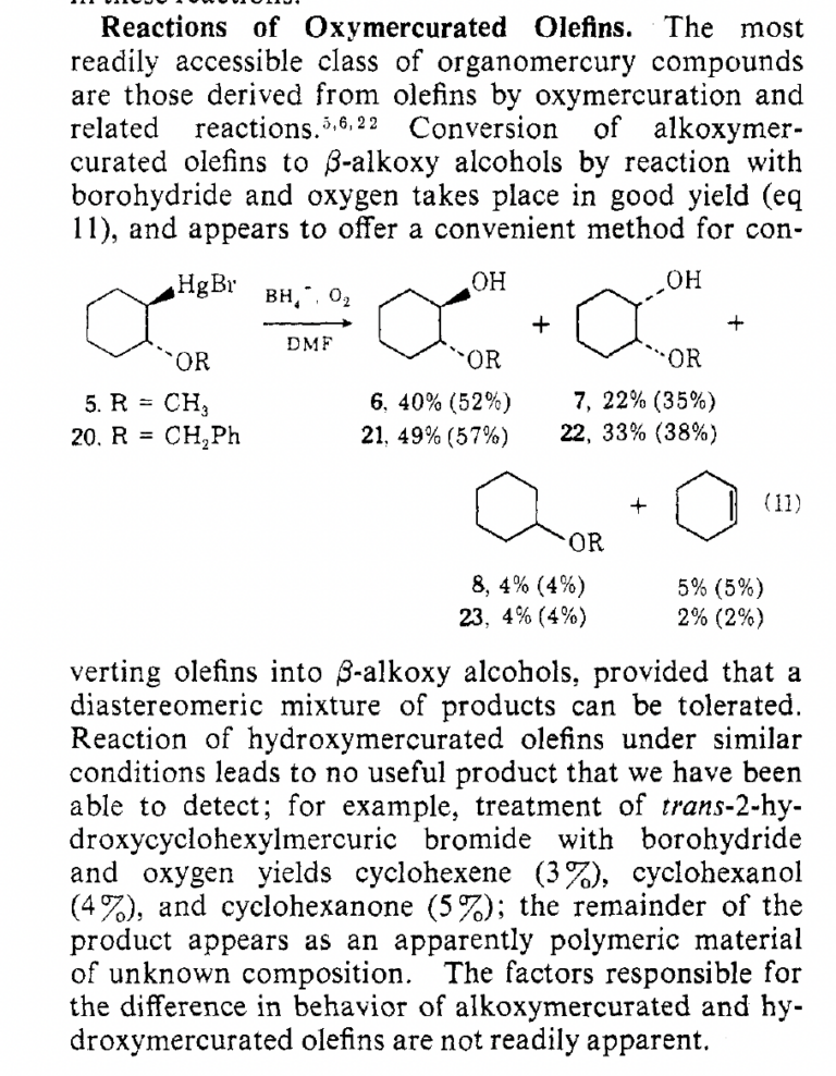 Oxymercuration Demercuration of Alkenes – Master Organic Chemistry