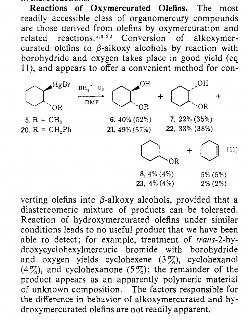 Oxymercuration Demercuration of Alkenes – Master Organic Chemistry